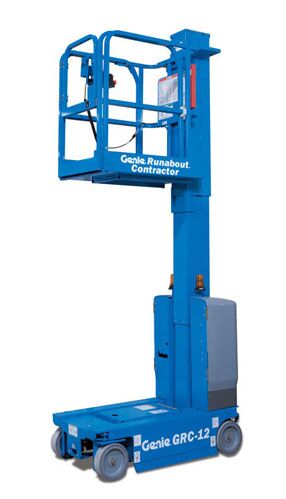 12' Vertical Mast Lift | Genie GRC-12 Rentals